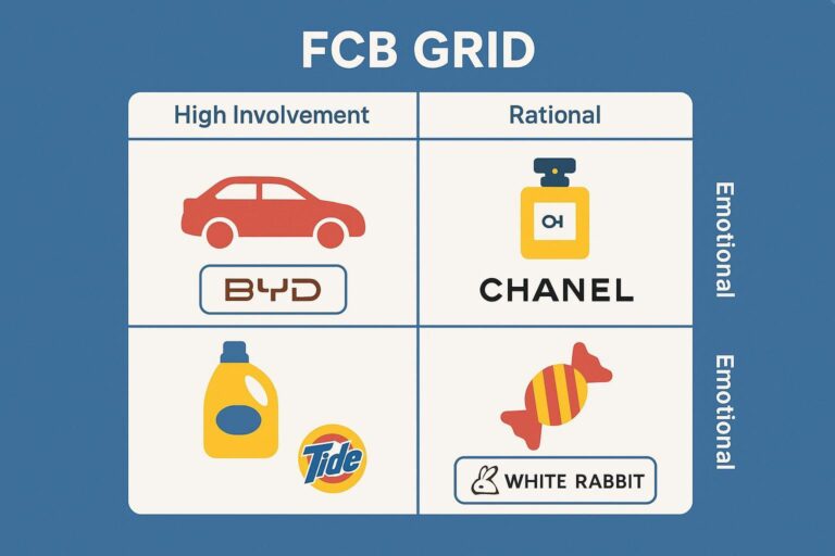 什么是FCB网格模型？FCB Grid定义与广告应用解析